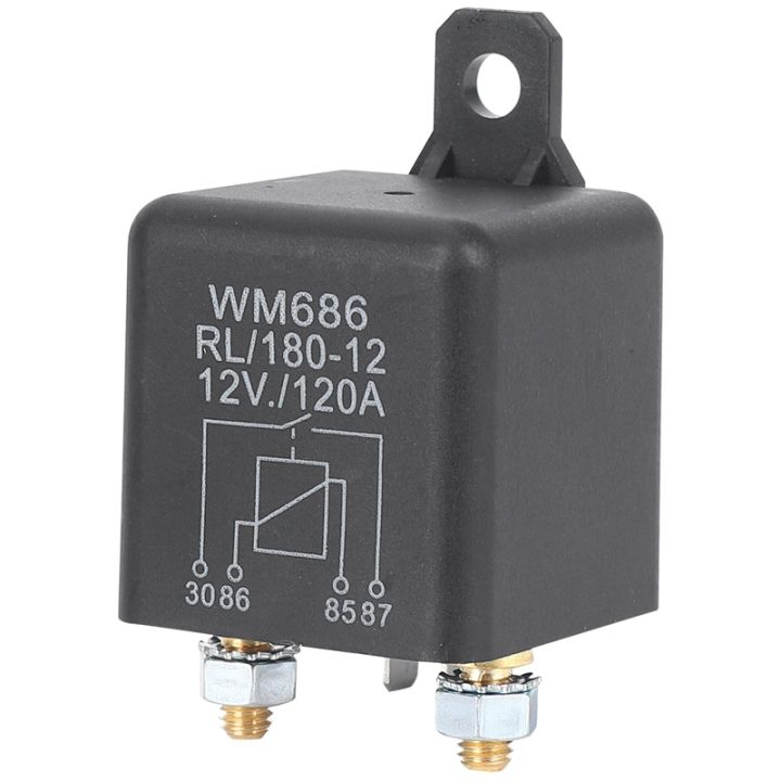 DC 12V Relay Battery Isolating Relay 12V / 120A Peak Load for Car ...
