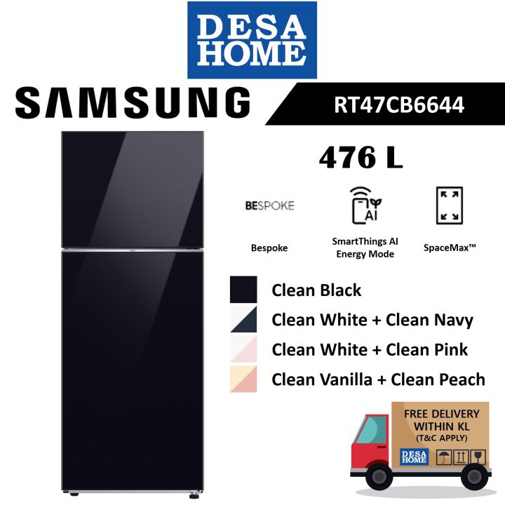 (FOC SHIPPING WITHIN KL) SAMSUNG RT47CB6644 476L BESPOKE TOP MOUNT ...