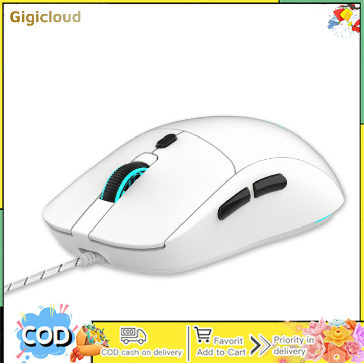 Wired Gaming Mouse Cool Backlit High-Precision 3600 DPI Wired Mice ...