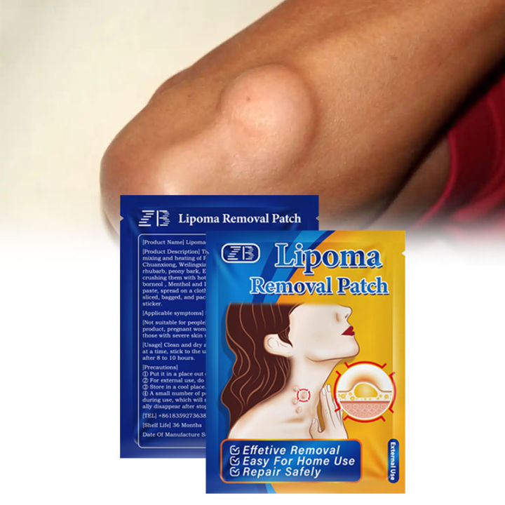 6 PCs ZB Lipoma Removal Plaster Anti-Tumor Peeling Pain Relief Patch ...