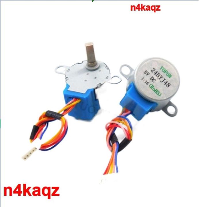 24BYJ48 Stepper motor 4 phase 5 wire stepper DC5V/DC12V slow speed ...