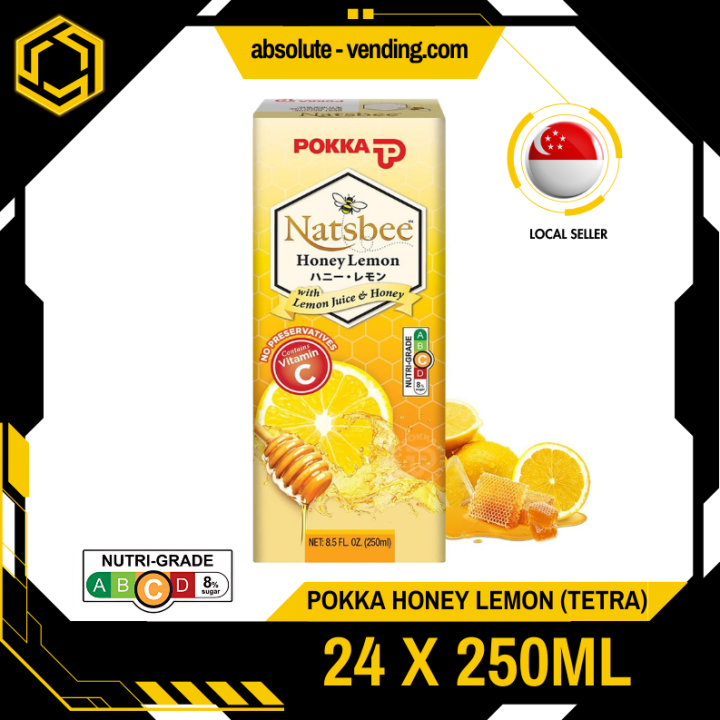 POKKA Natsbee Honey Lemon 250ML X 24 (TETRA) | Lazada Singapore