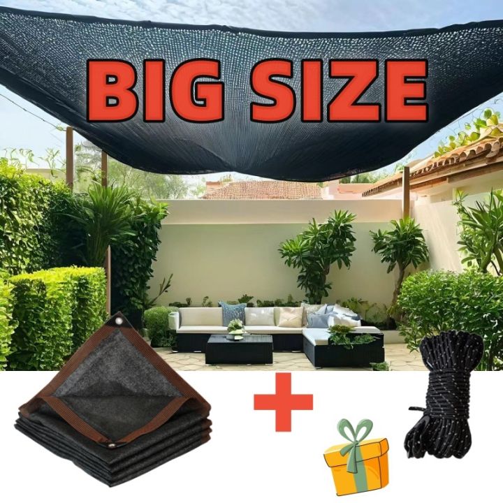 Outdoor Shades 90% Rate Anti-UV garden Sun shade Net Car Carport ...