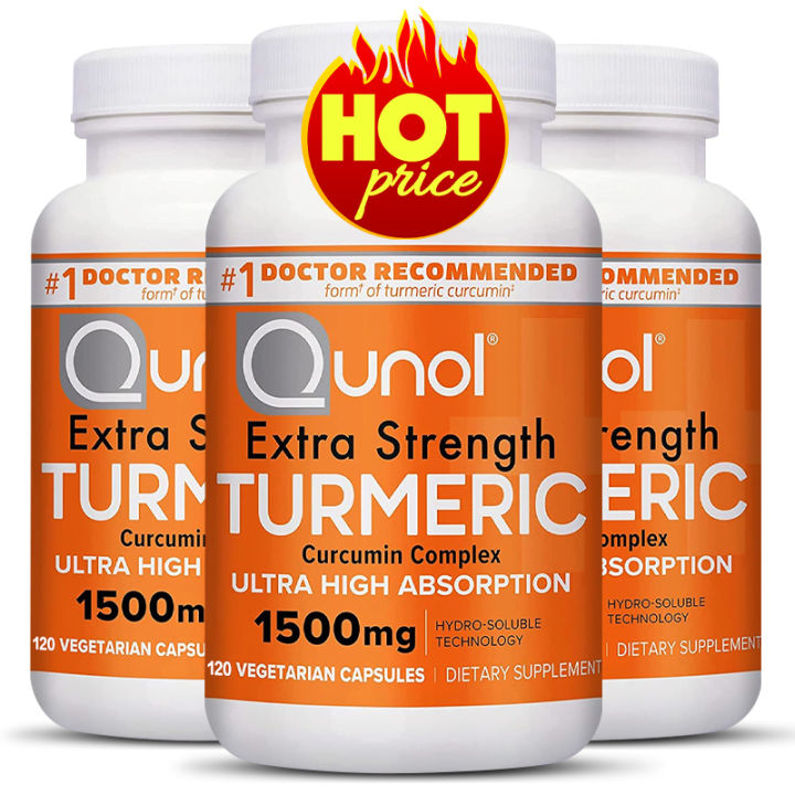 Turmeric Curcumin Capsules, ultra-high absorption, alternative to black ...