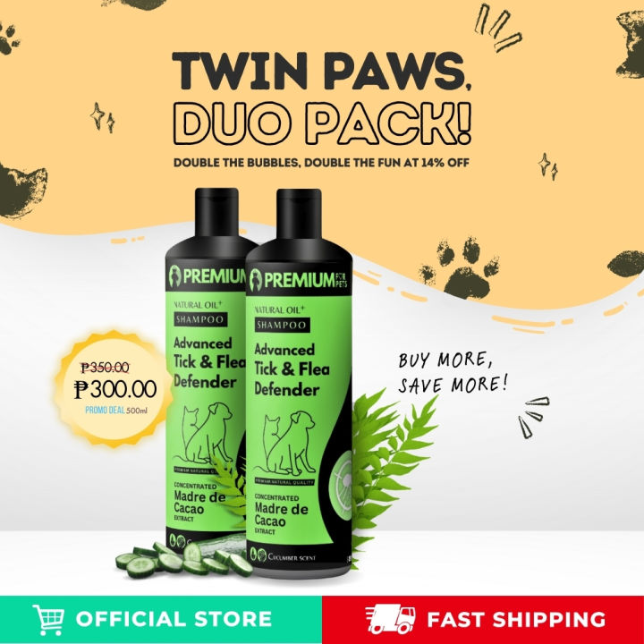 Advanced Tick & Flea Defender using Concentrated Madre de Cacao & Neem ...