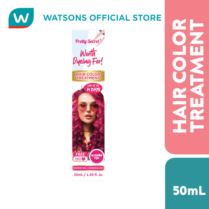 PRETTY SECRET Hair Color Treatment Blooming Pink 50ml | Lazada PH