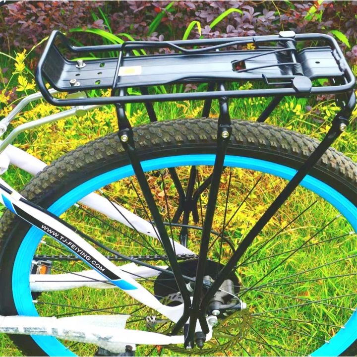 Aluminum Alloy Bike Rear Rack Bicycle Shelf Seat Carrier Luggage Holder ...