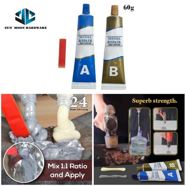 Upretty Industrial Repair Paste Glue Heat Resistance Cold Weld Metal ...