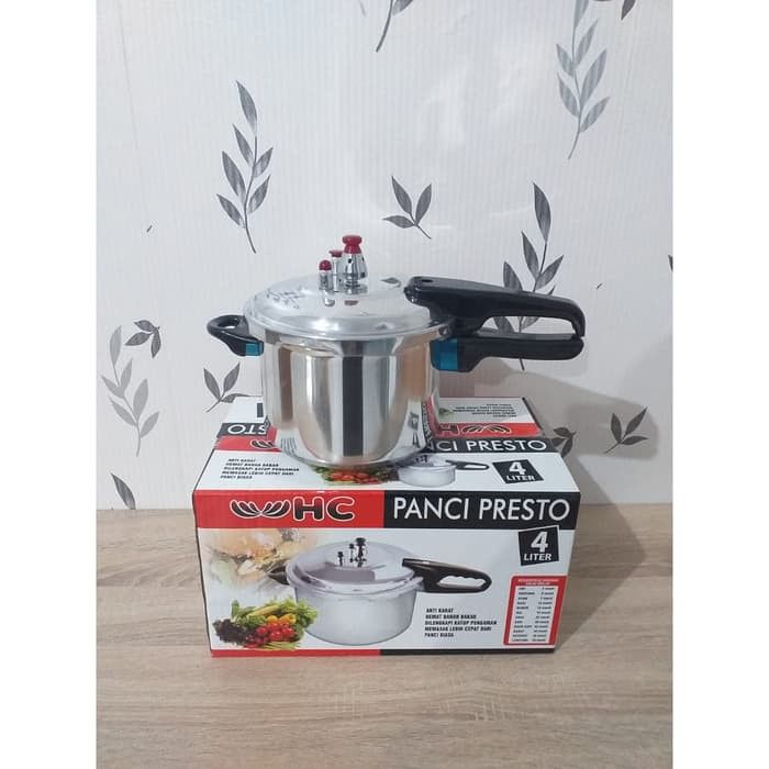 PRESTO 4 LITER HC / Panci Presto HC / HC Press Cooker 4 Liter | Lazada ...