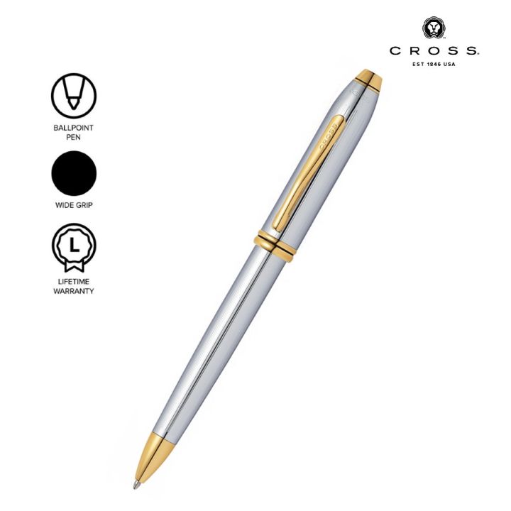 Cross Pens Townsend Wide Grip Medalist Ballpoint Two Tone Pen C502TW ...