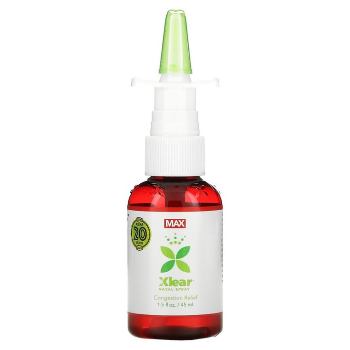 [PRE-ORDER] XLEAR MAX NATURAL SALINE NASAL SPRAY WITH XYLITOL MAXIMUM ...