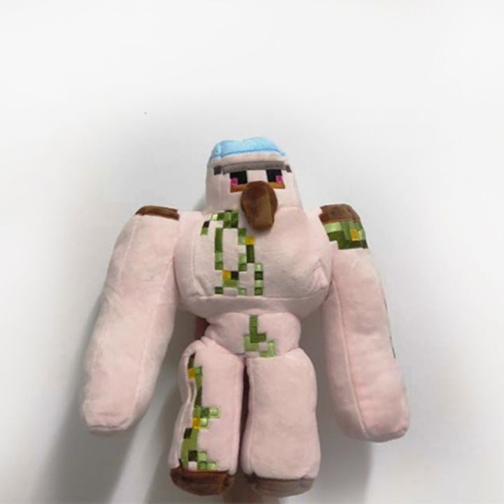 36CM Game Minecraft Iron Golem Sword Pickaxe Stone Brinquedos Soft ...