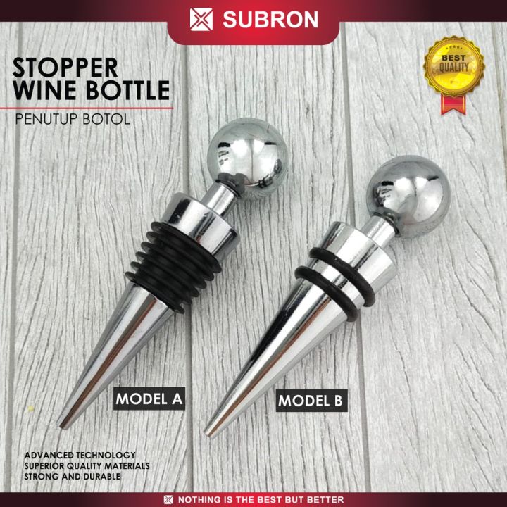 SUBRON Red Wine Bottle Stopper Tutup Botol Wine Whiskey Wine Cap ...