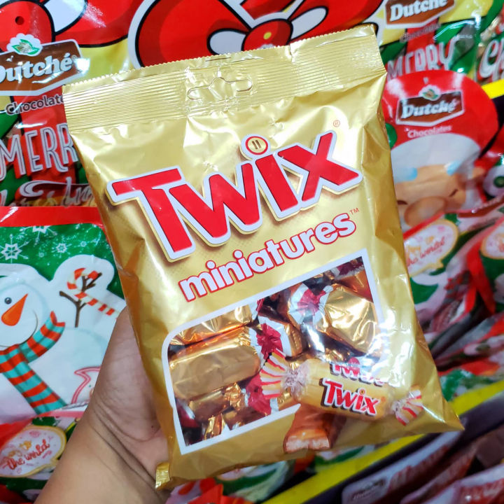 Twix Miniatures Caramel Chocolate Filled Biscuit Pack 150g | Lazada PH