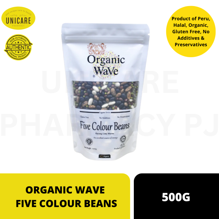 ORGANIC WAVE FIVE COLOUR BEANS 500G | Lazada