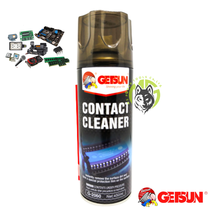 Contact Cleaner สเปรย์ทำความสะอาดหน้าสัมผัสไฟฟ้า น้ำยาล้างอุปกรณ์แผง ...
