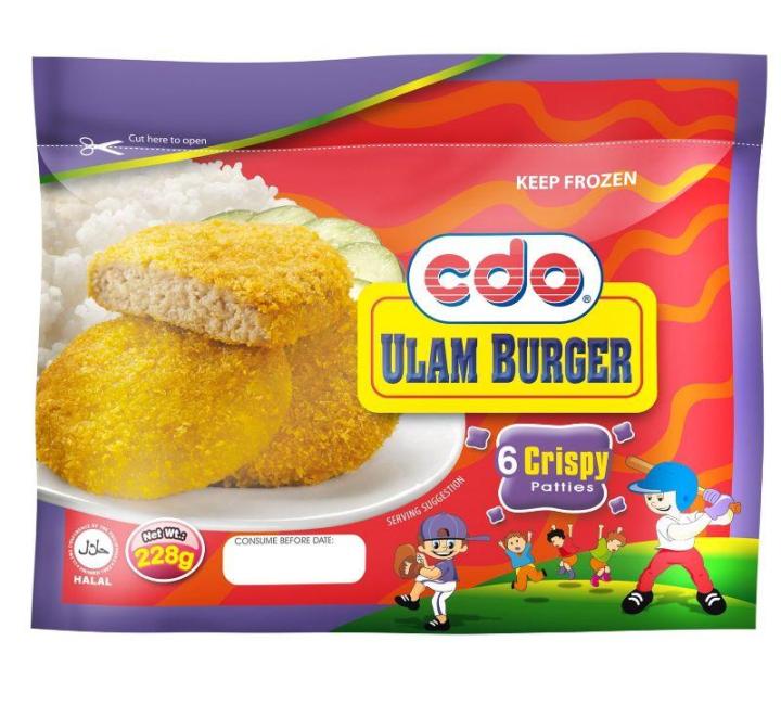 CDO Ulam Burger Crispy Patties 228g | Lazada PH