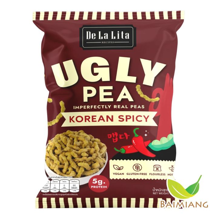 De La Lita ขนมถั่วลันเตาแท่งอบกรอบรสเผ็ดเกาหลี ขนาด 30 g. (04996) | Lazada.co.th