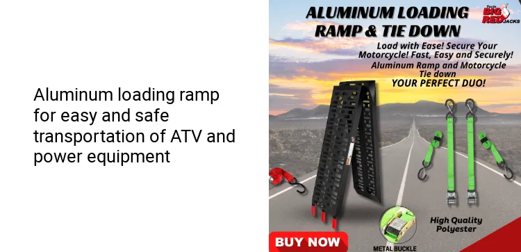 Big Red Aluminum/ Steel Loading Ramp | Lazada PH