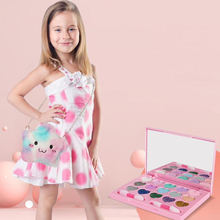 [VSBAS] Fashion Kids Cosmetics Make Up Set Safe Washable Children's ...