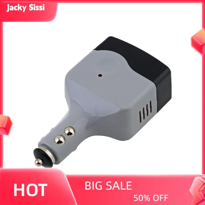 Jacky Car Mobile Converter อะแดปเตอร์อินเวอร์เตอร์ DC 12V 24V ถึง AC ...