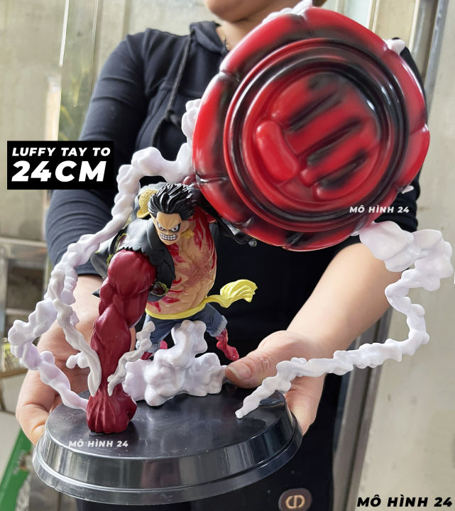 FIGURE Mô hình nhân vật hoạt hình monkey D Luffy One Piece Gear 4 tay ...