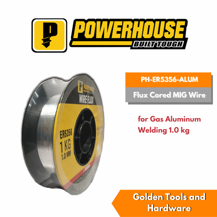 POWERHOUSE PH-ER5356-ALUM MIG Wire for Gas Aluminum Welding 1.0 kg ...