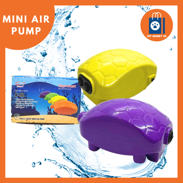 Aquarium Tank Mini Silent Single Double Air Pump Turtle 3W | Lazada PH