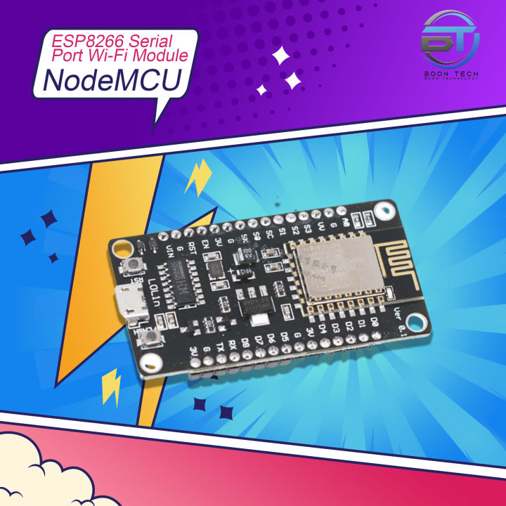BoonTech ESP8266 CH340 V3 | NodeMCU v3 ESP8266 CH340 Development Board ...
