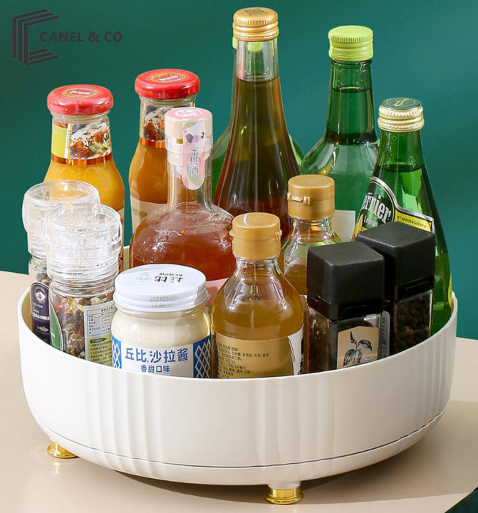 CANEL & CO Rak Penyimpanan Berputar 360 derajat Rak/Rak Kosmetik/Bumbu ...