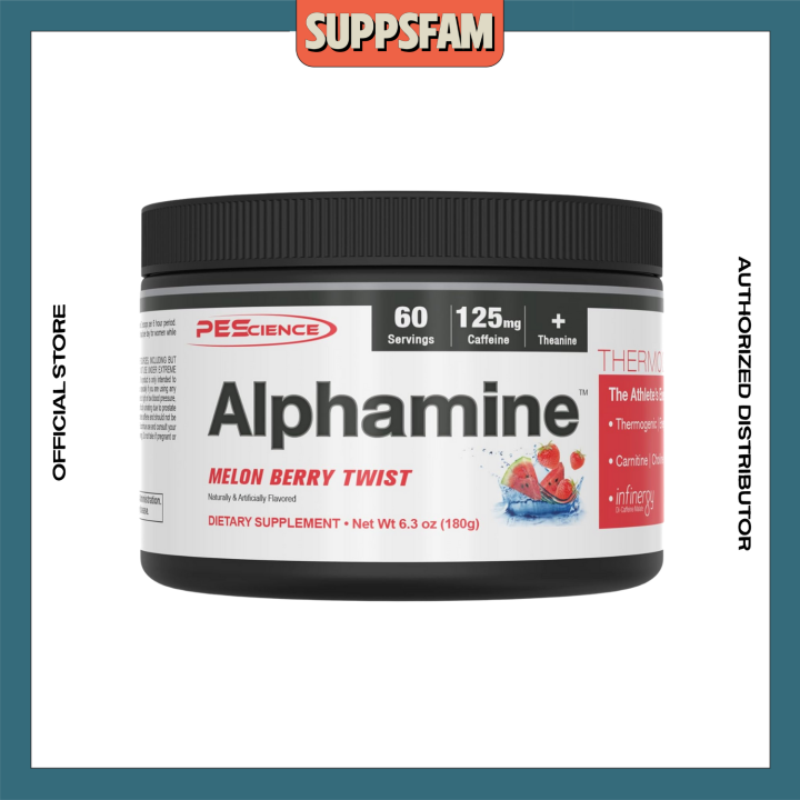 PEScience Alphamine Premium Energy & Thermogenic 180g | Lazada PH