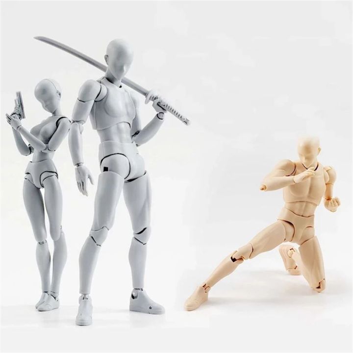 PUZHE Manga artists Art Painting Figurine Human Postures Male Female ...