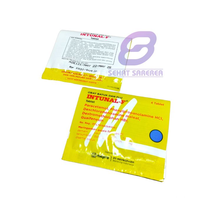 Intunal F Strip 4 Tablet | Lazada Indonesia