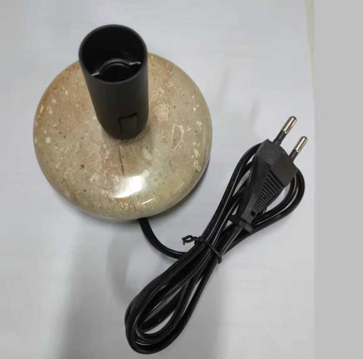 (Standard Wire) Himalayan Salt Lamp Base With Wire and Holder Tapak ...
