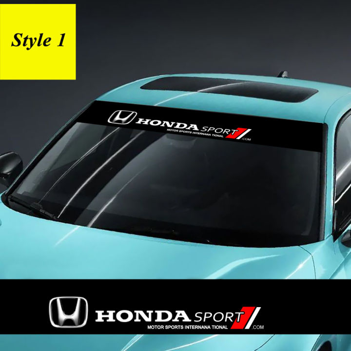 Car front windshield sunshade sticker suitable for Honda Accord Urban ...