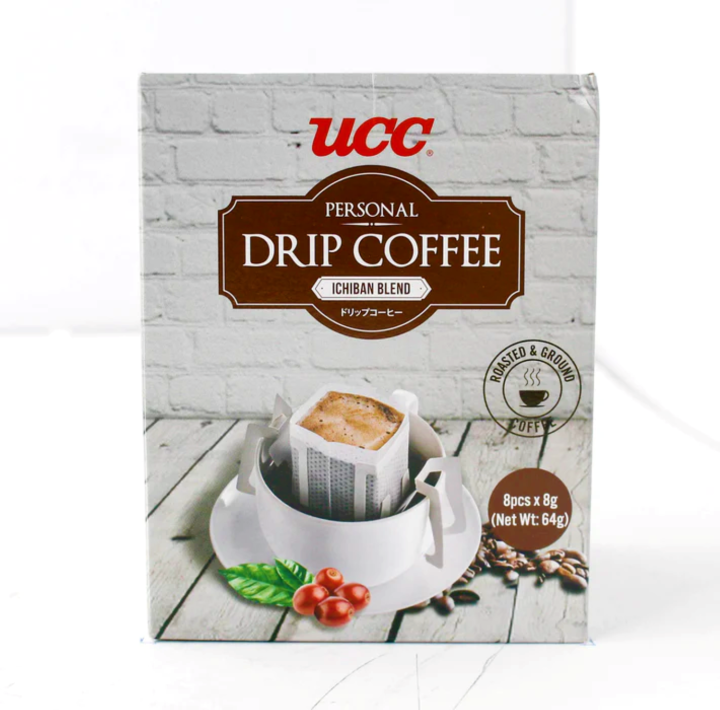 UCC / Drip Coffee / Ichiban Blend Box / (8g x 8) / AUTHENTIC! | Lazada PH