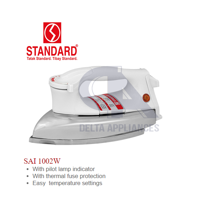 Standard Flat Iron Heavy Duty Automatic Original 1 Year Warranty SAI ...