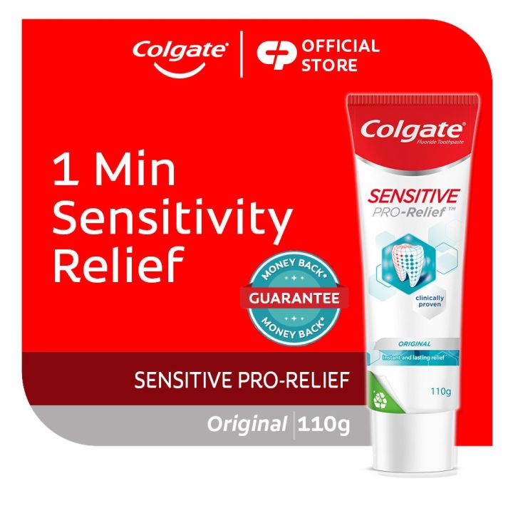 Colgate Sensitive Pro Relief Original Toothpaste 110g | Lazada Singapore