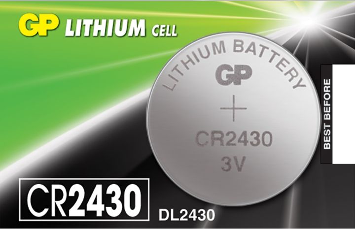 GP CR2430 DL2430 (1pc) 3v Lithium Button Cell Battery | Lazada PH