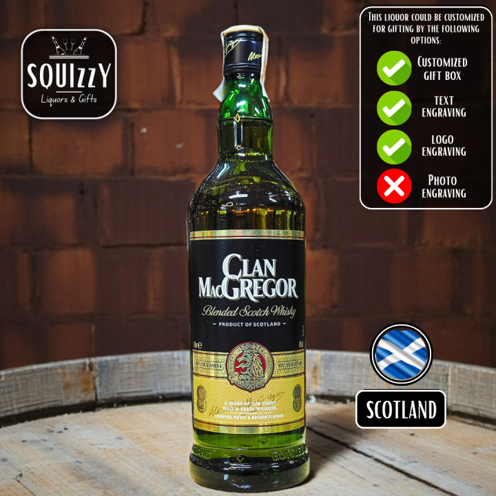 Clan MacGregor Blended Scotch Whisky 1L | Lazada PH