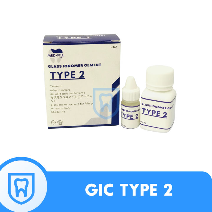 GIC Type 1 – Med-Fill Brand Glass Ionomer Cement for Luting & Cementation (SOLD PER BOX) | Lazada PH