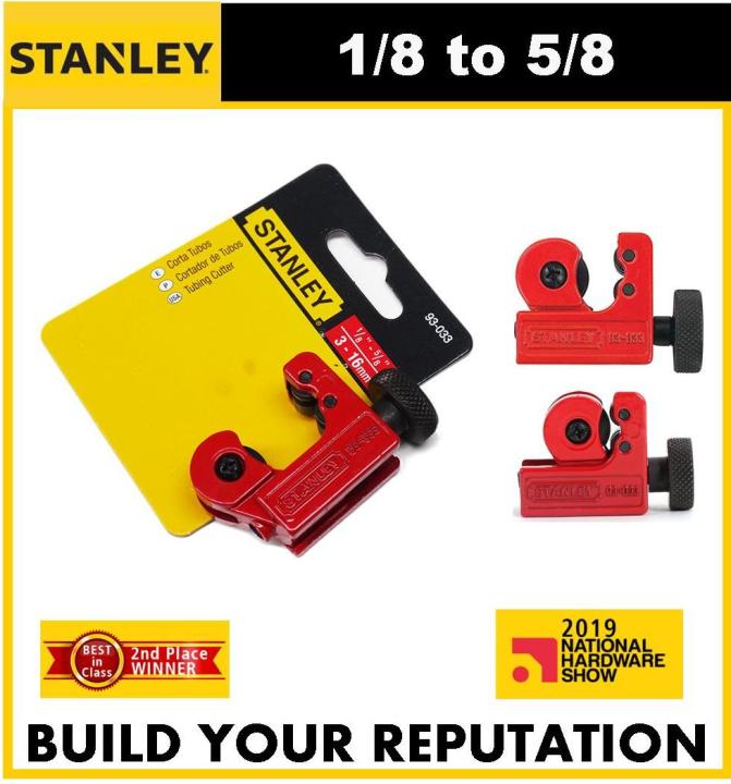 Stanley SMALL Tube Cutter Copper Tube Cutter 1/8 to 5/8 | Lazada PH