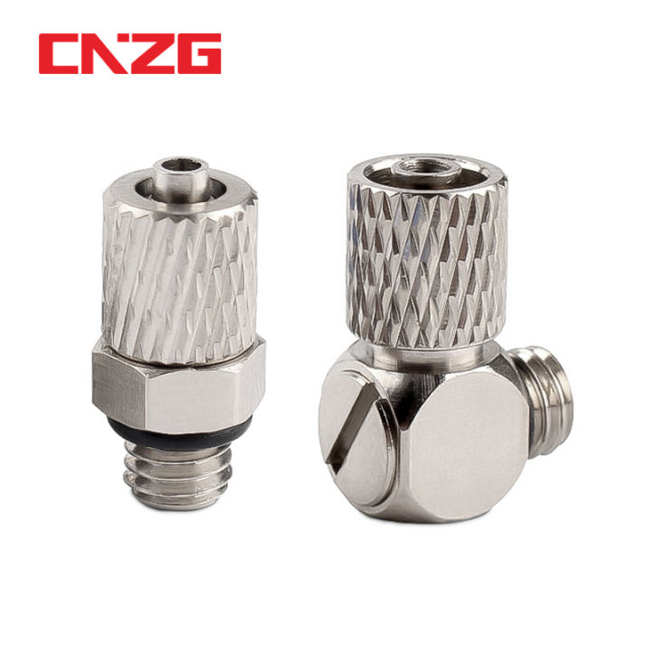 M3 M4 M5 M6 -Air Tube 3mm 4mm 6mm OD Mini Pneumatic Pipe Connector ...