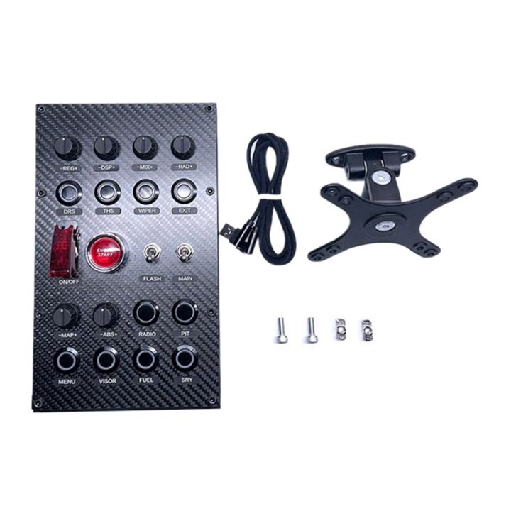 (SVEC) SIMDT Button Box Sim Racing Central Control Button Box for ...