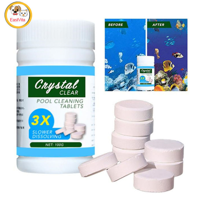 Stabilized Chlorine Tablets, Swimming Pool Quick Dissolving Pool Water ...