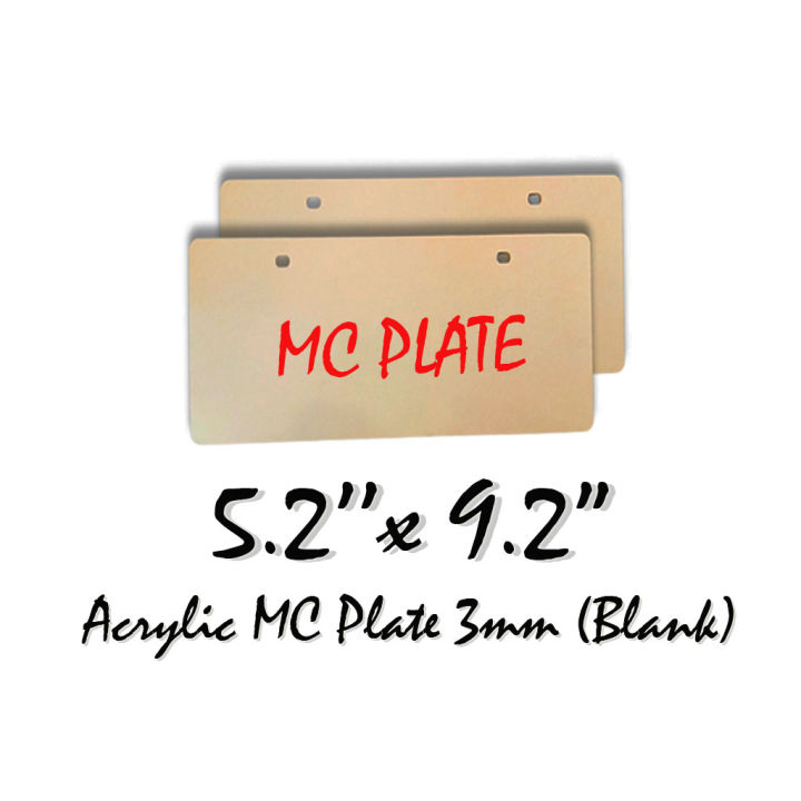MC new size Blank Plate | Lazada PH