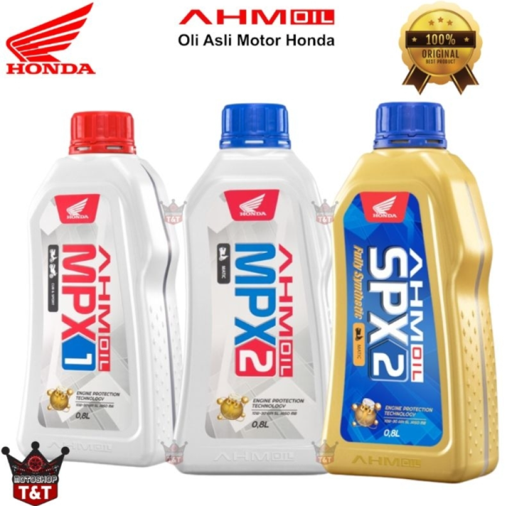 AHM OIL OLI ASLI MOTOR HONDA ORIGINAL ASTRA OFFICIAL | Lazada Indonesia