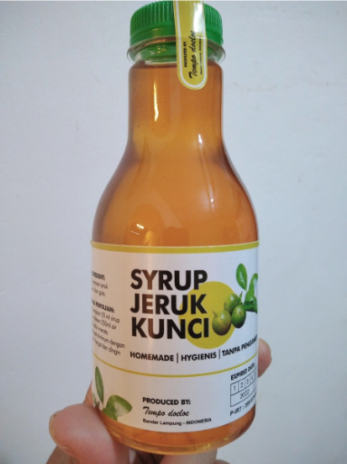 Sirup Syrup Jeruk Kunci / Songkit Khas Lampung Tempo Doeloe 250 ml ...