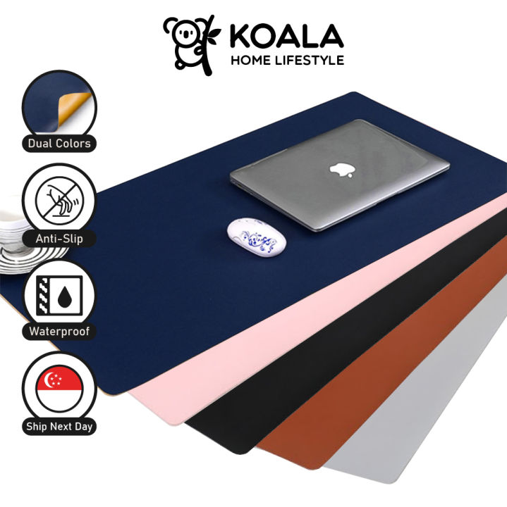 🇸🇬 🔥 Koala Home Premium Leather Mousepad Mouse Pad/Desk Mat/Double ...