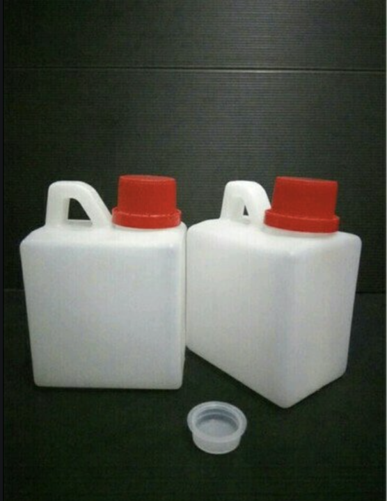 Jerigen 500ml 1/2kg Tutup Botol Merah/Jerigen Kecil/Jerigen Tutup 500ml ...